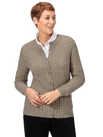 Witt Strickjacke Strickjacke Langarm Ajourstrick
