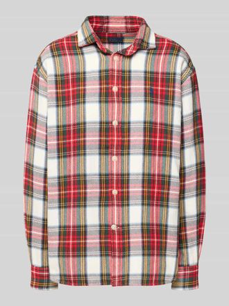 Polo Ralph Lauren Relaxed Fit Hemdbluse mit Label-Stitching