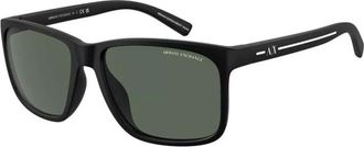 A|X Armani Exchange unisex, Accessoires, Noir, Taille: ONE Size Ax4041Sf Lunettes de soleil carr&eacute;es en r&eacute;sine