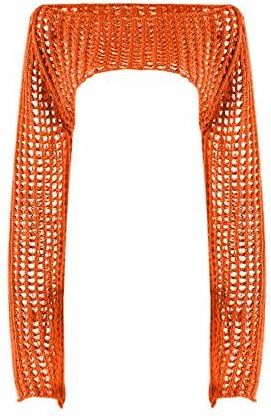 Generic Maillots De Bain Femme- Chemisier Sexy Europ&eacute;En &agrave; D&eacute;Coupes pour en Maille Unie Col Rond Et Manches Longues