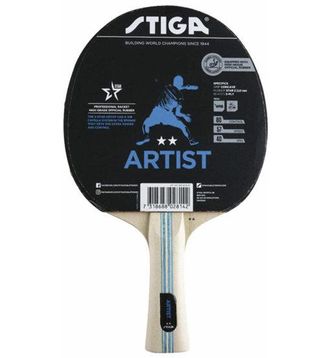 STIGA Sports Artist WRB 2 Sterne - Tischtennisschl&auml;ger