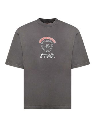 Marni T-Shirt - Gris Fonc&eacute;