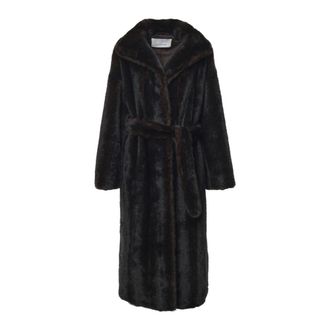 Frankie Shop G&uuml;rtelmantel - - Coats - Damen - Braun - XS