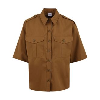 Aspesi Camicia 5470D307 - - Blouses & Shirts - Damen - Braun - M