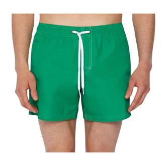 Sundek Homme, Maillots de bain, Vert, Taille: L Short de bain
