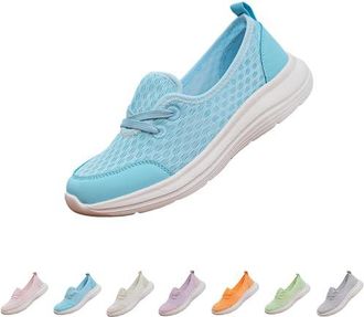 Generic Chaussures orthop&eacute;diques pour femme, chaussures d&eacute;t&eacute; respirantes antid&eacute;rapantes &agrave; semelle souple avec semelle creuse, confortable, antid&eacute;rapante, l&eacute;g&egrave;