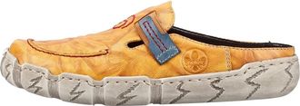 Rieker Damen Clogs L0393-69 gelb / 69 Gr. 36