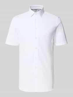 Jake*s Slim Fit Business-Hemd mit Kentkragen