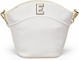 Ermanno Scervino Femme, Sacs, Blanc, Taille: ONE Size Bucket Travis