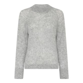 Bruuns Bazaar Femme, Pulls, Gris, Taille: 38 FR FluffyBBAma Knit