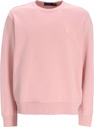 Polo Ralph Lauren Homme, Sweatshirts et sweats &agrave; capuche, Rose, Taille: XL Loopback Fleece SweaT-shirt