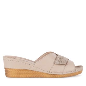 Go Soft Pantoletten Go Soft ARC-2309-07 Beige