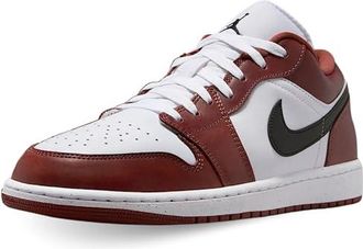 Nike Nike Chaussures Air Jordan 1 Low Se Code HF3148-102 Blanc, Blanc Bordeaux Noir, 42 EU