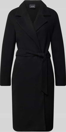 Vero Moda Webpelzmantel mit Bindeg&uuml;rtel