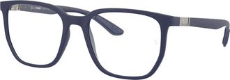 Ray-Ban unisex, Accessoires, Bleu, Taille: 53 MM Lunettes