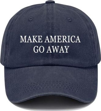 Generic Chapeau Make America Go Away, CH-Bleu fonc&eacute;, 53