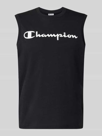 Champion Top mit Logo und Rundhalsausschnitt