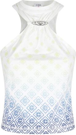 Casablanca Femme, Tops, Multicolore, Taille: 36 FR D&eacute;bardeur Fluide Imprim&eacute;