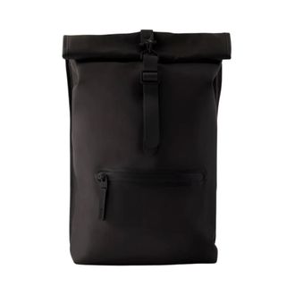 Rains Rolltop Rucksack - unisex - Sacs - Noir - Taille: ONE Size