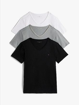 Tommy Hilfiger Lot de 3 T-shirts dintérieur Signature