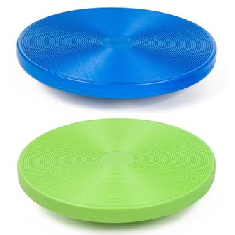 Sport-Thieme Balance-Board, Sport- und Therapiekreisel | Hochwertiger Gleichgewichts- u. Koordinations-Trainer | Inkl. &Uuml;bungsanleitung | Blau o. Gr&uuml;n | &oslash; 39 cm | B