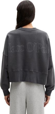 Marc O'Polo Sweatshirt relaxed fit mit recycelter Baumwolle, cropped, gro&szlig;er Back-Print