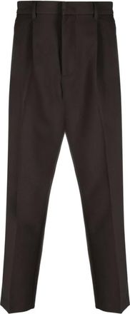 Emporio Armani Homme, Pantalons, Brun, Taille: XL Slim-fit Pantalons