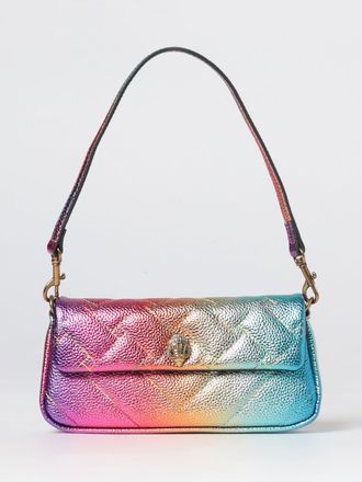 Kurt Geiger Gesteppte Kensington Mini-Tasche aus genarbtem Leder von mit abstraktem Druck