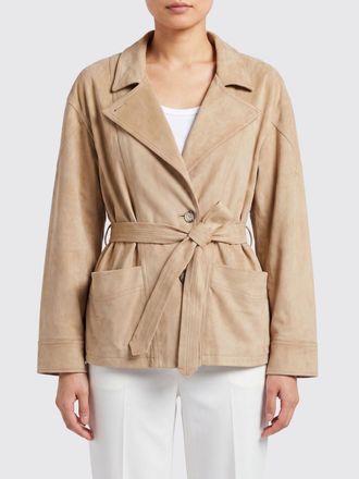 Urban Code Blazer court style robe de chambre en faux su&egrave;de avec ceinture