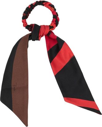 Pucci Femme, Accessoires, Rouge, Taille: ONE Size Chouchou en Soie