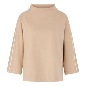 Marc Cain Damen, Sweatshirts & Hoodies, Beige, MGr&ouml;&szlig;e