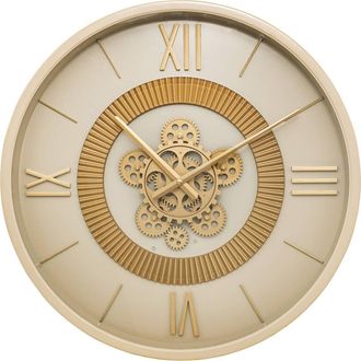 Atmosphera Atmosphera - Mechanische Uhr Guiliana Metall beige d50cm