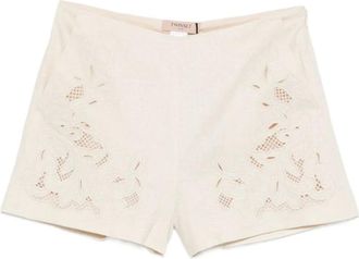 Twinset Femme, Shorts, Beige, Taille: 42 FR Shorts