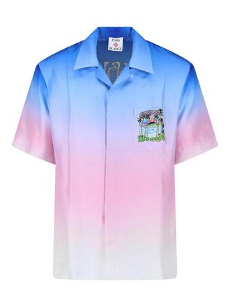Casablanca Chemise - Volcano Print