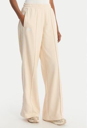 Kappa Jogginghose Banda Malorie 37256WW &Eacute;cru Regular Fit