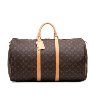 Louis Vuitton Pre-owned Keepall 55 - - Pre-owned - Damen - Braun - ONE SIZE
