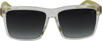 Timberland TI-1029374 Plastic Square-Frame Sunglasses - White