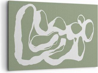 Arttor Wandbilder Dekoration Wohnzimmer Minimalismus Boho St&uuml;ck Bilder auf Leinwand 120x80cm Leinwandbild Schlafzimmer K&uuml;che Deko Wand Kunstdruck Art Gro&szlig; XX