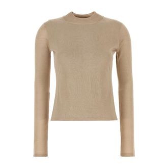 Max Mara Damen, Strickwaren, Beige, LGr&ouml;&szlig;e