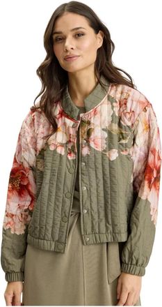 In Front IN Front, Femme, Vestes, Vert, Taille: 38 FR Blouson aviateur