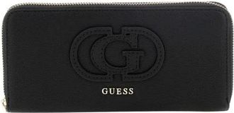 Guess Femme, Accessoires, Noir, Taille: ONE Size Calebra Large Wallet