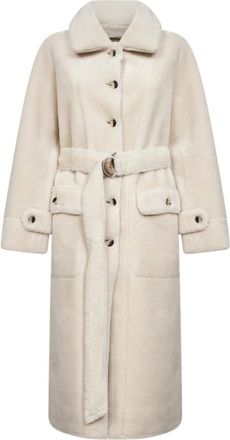 Urban Code Femme, Vestes, Beige, Taille: 38 FR Long Coat Reversible
