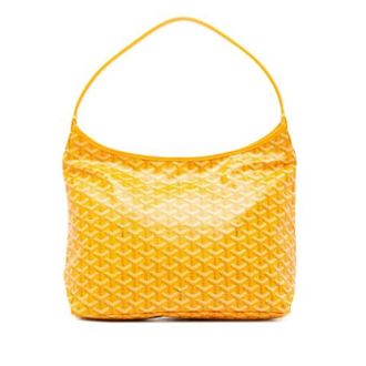 Goyard Sac bandouli&egrave;re vintage doccasion - Femme - Pre-owned - Jaune - Taille: ONE Size