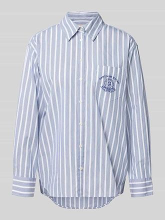 GANT Relaxed Fit Langarmbluse aus reiner Baumwolle