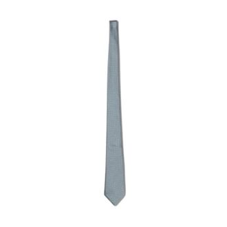 Ermenegildo Zegna Jacquard Seidenkrawatte - - Accessories - Herren - Blau - ONE SIZE