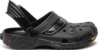 Crocs Pantoletten Classic Batman Batmobile Clog 210219 Schwarz