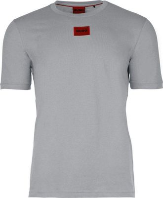 HUGO BOSS T-Shirt Herren T-Shirt 1er Pack Baumwolle Diragolino212 (Packung, 1er Pack)