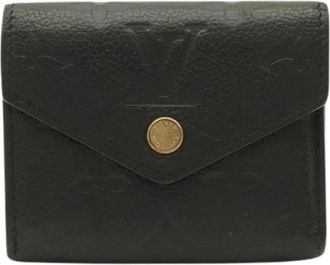 Louis Vuitton Pre-owned Cuir petite-maroquinerie - Femme - Pre-owned - Noir - Taille: ONE Size