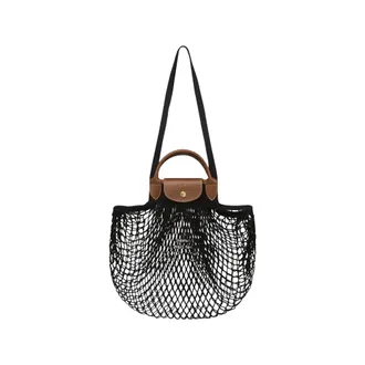 Longchamp Le Pliage Filet L - Femme - Sacs - Noir - Taille: ONE Size