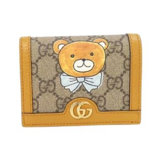 Gucci Portefeuille vintage Pre-owned (bi-fold) - Femme - Pre-owned - Beige - Taille: ONE Size